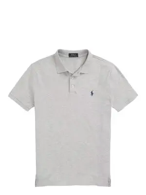 Polo Ralph Lauren Polo Shirt With Embroidered Pony - Grey