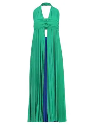 Zeus+dione Halterneck Midi Dress - Green