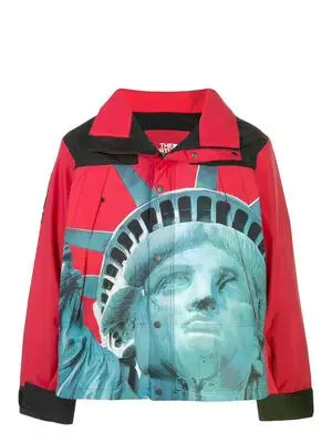 Supreme X The North Face Mountain Jacket - Red