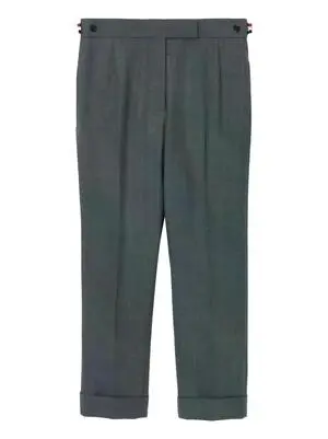 Thom Browne Straight-leg Trousers - Grey