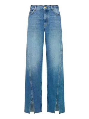 SIMONA CORSELLINI Wide-leg Jeans - Blue
