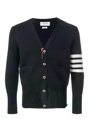 Thom Browne 4-bar Cardigan - Blue