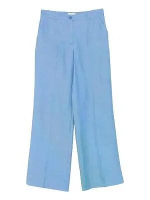 P.a.r.o.s.h Raisa Tailored Trousers - Blue