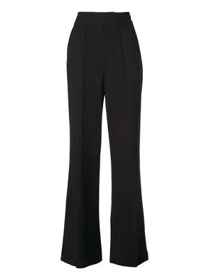 Alice + Olivia Dylan Wide-leg Trousers - Black