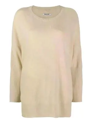 Max & Moi Mii Cashmere Crew-neck Jumper - Neutrals
