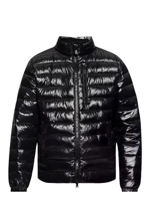 SAVE THE DUCK Logo-patch Padded Jacket - Black