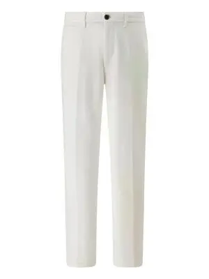 Boggi Milano Stretch-cotton Trousers - White