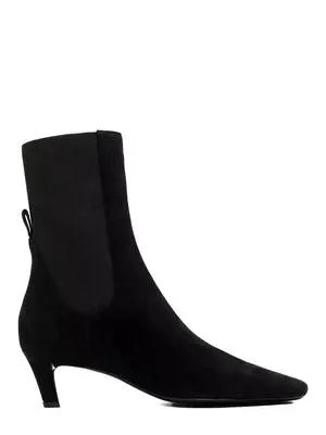 TOTEME The Mid Heel 50mm Boots - Black