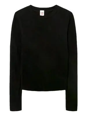 RE/DONE 90s Baby Long-sleeve Jumper - Black