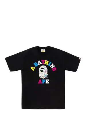 A BATHING APE Logo-print T-shirt - Black