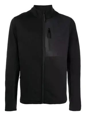 Aztech Mountain Panelled Fleece Jacket - Black