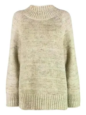 MAISON MARGIELA Botanical Dye Crew-neck Jumper - Neutrals