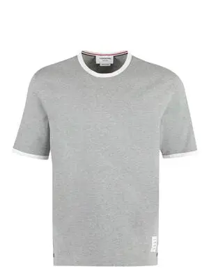 Thom Browne Ringer T-shirt - Grey