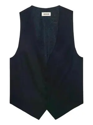 Zadig&Voltaire Emaux Waistcoat - Blue