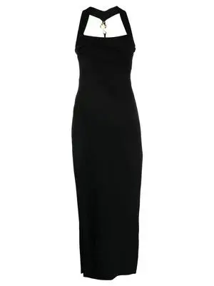 Rachel Gilbert Blaine Chain-detail Dress - Black