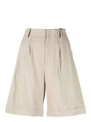 Lorena Antoniazzi High-waist Pleated Shorts - Neutrals