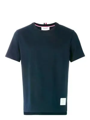 Thom Browne Relaxed Side-slit T-shirt - Blue