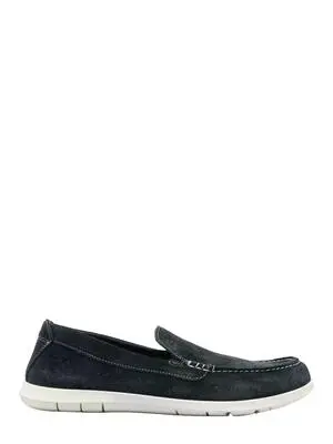 Clarks Flexway Step Suede Loafers - Blue
