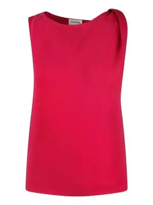 P.a.r.o.s.h Knot-detailing Top - Red