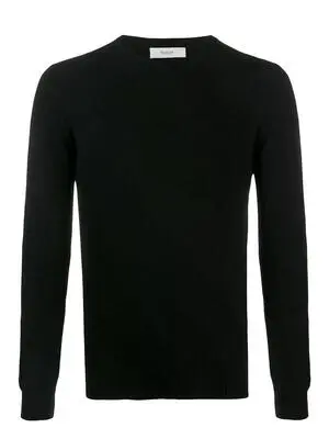 Pringle Of Scotland Round Neck Fine Knit Jumper - Black