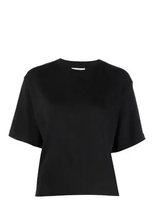 Vince Short-sleeve Cotton T-shirt - Black