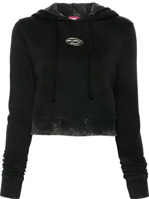 DIESEL® Hooded Sweatshirt - Black
