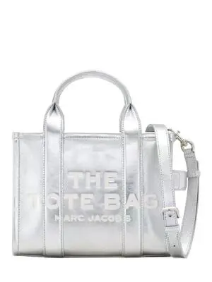 Marc Jacobs The Small Metallic Tote Bag - Silver