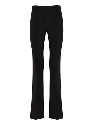 Veronica Beard Hibiscus Flared Trousers - Black