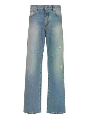 Balmain Loose-fit Jeans - Blue