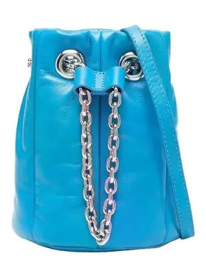 STAND STUDIO Yvette Bucket Bag Blue