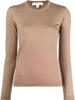 Ralph Lauren Cashmere Long-sleeve Sweater - Brown