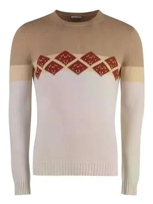 Malo Cashmere Sweater - Neutrals