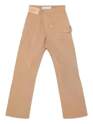 JW Anderson Twisted Workwear Trousers - Neutrals