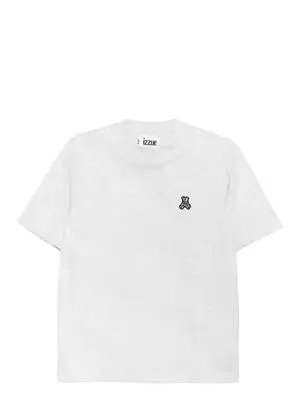Izzue Logo-patch T-shirt Grey