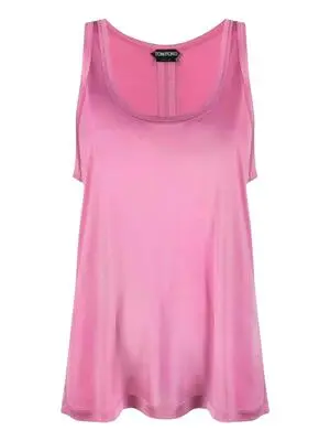 TOM FORD Silk Tank Top - Pink