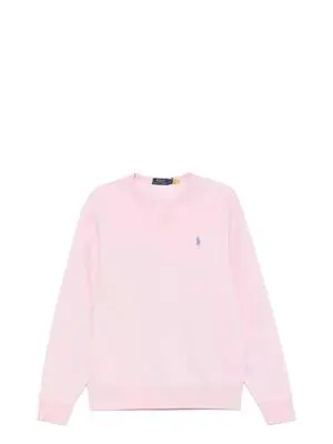 Polo Ralph Lauren Classic Sweatshirt With Polo Pony Motif - Pink
