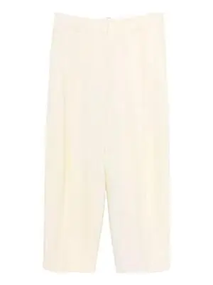 TOTEME Pleated Trousers - Neutrals
