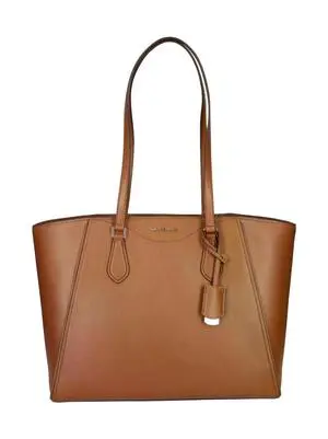 Michael Kors Logo-lettering Tote Bag - Brown