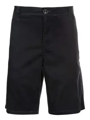 Armani Exchange Mid-rise Chino Shorts - Blue