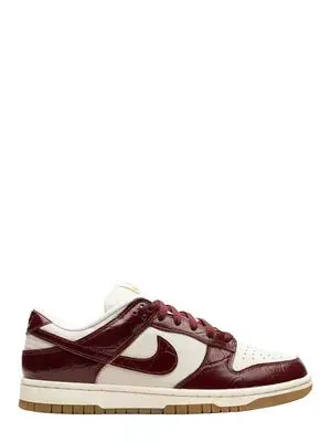 Nike Dunk Low Lx Team Croc Sneakers - Red