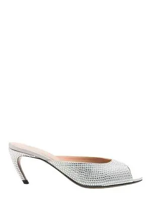 Attico Ada Sandals - Silver
