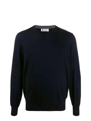 Brunello Cucinelli Long-sleeve Sweatshirt - Blue