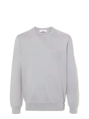 Stone Island Stripes Five-print Sweatshirt - Grey