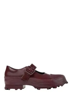 Camper Traktori Leather Loafers - Red