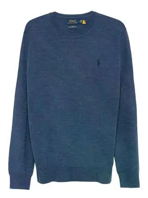 Polo Ralph Lauren Polo Pony-Embroidered Sweater Blue