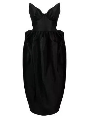 Zimmermann Matchmaker Bustier-style Dress - Black