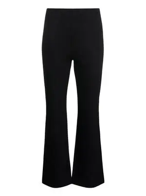 Filippa K Flared Jersey Trousers - Black