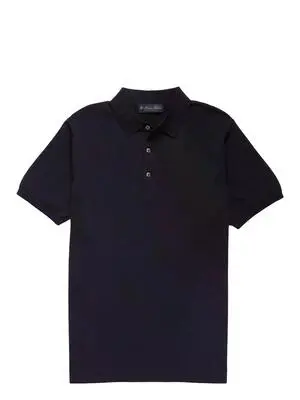 Brooks Brothers Cotton Polo Shirt - Blue