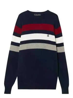 Brooks Brothers Cotton-blend Sweater - Blue