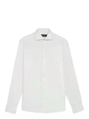 Brooks Brothers Linen Shirt - White